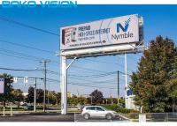 China Outdoor Fixed Advertising LED Display 6500 nits IP65 High Bright RGB Digital Billboard for sale