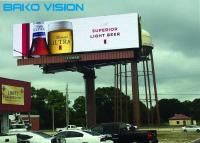 China RGB Outdoor Fixed LED Display 6500 Nits 1920 Hz Energy Saving Commercial Billboard for sale