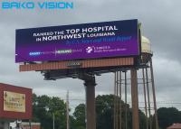 China P8mm Outdoor Full Color LED Advertising Display 6500 Nits IP65 Waterproof for sale