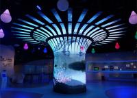 China Flexible Indoor LED Display Soft Module High Contrast Ratio 2mm to 4mm Pixel Pitch for sale