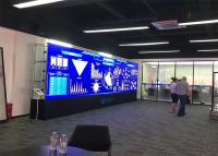 China High Contrast Ratio P4 Indoor Fixed LED Display With Front Rear Access for sale