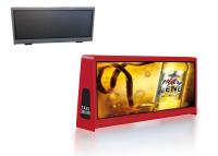 China Mobile LED Screen 3500-7000 Nits Taxi Top Digital Advertising Billboard Waterproof IP65 for sale