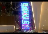 China 360 Degree Folable LED Display Stage Hanging Backdrop Slim Advertising Board for sale