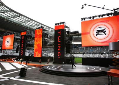 China Outdoor Full Color Curve P3.91 P4.81 Rental LED Display 500x500mm Panel for Advertising for sale