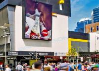 China Outdoor Full Color LED Display 6500nits High Brightness Energy Saving Fixed Advertising Screen 4.81mm to 10mm Pitch for sale