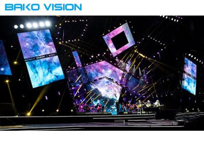 China Indoor P3.91 SMD LED Display Cabinet 500x500mm Stage Rental with 1920Hz Refresh for sale