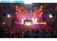China P3.91 Indoor SMD2121 Full Color LED Display 1920Hz Rental Stage Screen 500x500mm for sale