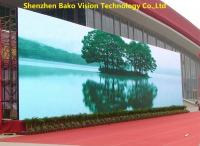 China Brightness Adjustable Outdoor Led Screen Hire 3.91mm Pixel 160°/140° Viewing Angle for sale