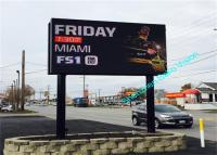 China Outdoor Full Color LED Display P10 320x160mm High Brightness 6500nits IP65 Waterproof for sale