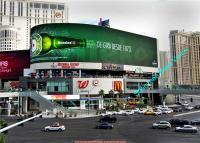 China Outdoor Full Color LED Display P10 320x160mm High Brightness 6500nits IP65 Waterproof for sale