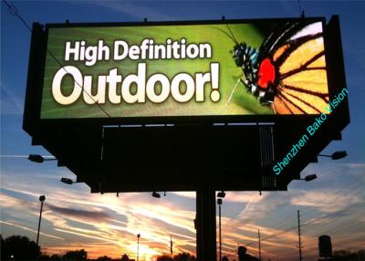 China Energy Saving P10 Outdoor Billboard LED Display 6500nits 1920Hz for Advertising Video Wall for sale