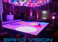 China Indoor Rental Dance Floor LED Display P6.25 Interative High Brightness Radar System for sale