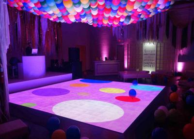 China High Brightness LED Video Display Screen Outdoor Rental Floor For Stage Performance for sale