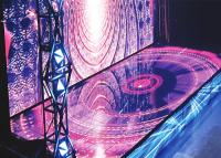 China P3.91 Interactive LED Dance Floor Display Screen Height Adjustable 160° Viewing Angle for sale