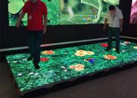 China P3.91 Interactive LED Dance Floor Display Screen Height Adjustable 160° Viewing Angle for sale