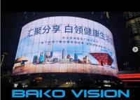 China P8/P10mm Full color Outdoor LED Screen display With High Brightness Fixed installation for sale