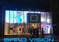 China IP65 Waterproof Transparent LED Screens See Through P5.2mm High Brightness for sale