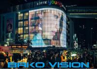China IP65 Waterproof Transparent LED Screens See Through P5.2mm High Brightness for sale