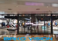 China IP65 Waterproof Transparent LED Screens See Through P5.2mm High Brightness for sale
