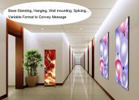 China P2.5 Indoor LED Poster Screen 3840Hz Smart Control WiFi 3G 4G Mobile APP 33mm Slim for sale