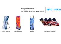 China P2.5 Indoor LED Poster Display 3840Hz Movable Billboard for Retail Market for sale