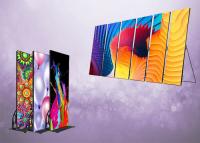 China P2.5 Indoor LED Poster Display 3840Hz Movable Billboard for Retail Market for sale
