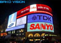 China Outdoor Fixed LED Display P6 P8 P10 Full Color 6500nits Front Maintenance Screen for sale