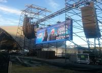 China Outdoor Rental LED Screen 6000 Nits 160 Degree Viewing Angle 2 Year Warranty for sale