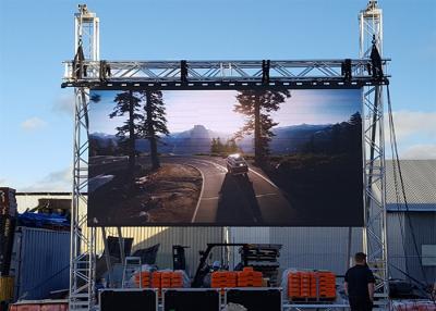 China Energy Saving Outdoor Rental LED Display 500x500mm Die Casting Aluminum 6000nits for sale