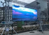 China Energy Saving Outdoor Rental LED Display 500x500mm Die Casting Aluminum 6000nits for sale