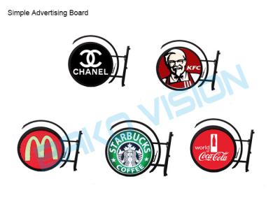 China P4.68mm Round Shape LED LOGO Sign Display 4600Nits Brightness Waterproof for sale