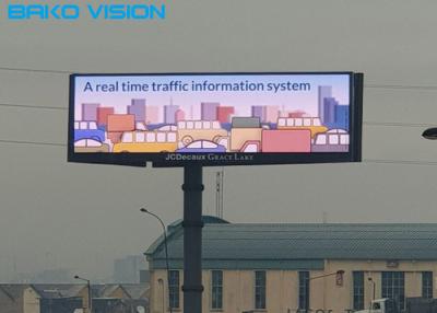 China Outdoor Fixed LED Advertising Billboard Display P6 P8 P10 6500nits IP65 for sale