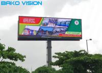 China Outdoor Fixed LED Advertising Billboard Display P6 P8 P10 6500nits IP65 for sale