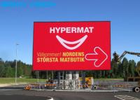 China Outdoor LED Signage Fixed Installation LED Display 6500nits Novastar Controller for sale