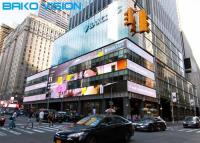 China Outdoor LED Signage Fixed Installation LED Display 6500nits Novastar Controller for sale