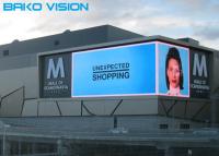 China Outdoor LED Signage Fixed Installation LED Display 6500nits Novastar Controller for sale