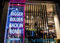 China HD Transparent LED Video Wall Full Color 1000x500mm Panel Aluminum WiFi AC220V 50Hz for sale