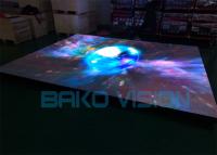 China Waterproof Dance Floor Stage Rental LED Display Optional Interactive Effect 3.91mm for sale