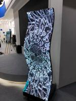 China Indoor Soft Flexible LED Display durable Soft Rubber Module Full Color Indoor for sale
