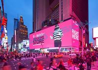 China Die Casting Aluminum Outdoor LED Signage 1024x768mm P5 7500nit Advertising Billboard for sale