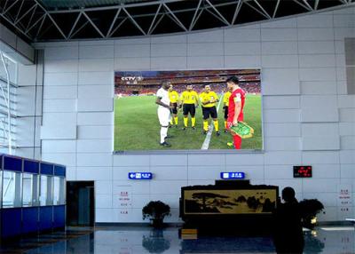 China Wall Mounting Indoor Advertising Led Display Screen P4mm 1920Hz Refresh Rate for sale