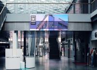 China Wall Mounting Indoor Advertising Led Display Screen P4mm 1920Hz Refresh Rate for sale