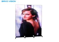 China Movable light weight P3 poster display for shopping center ads for sale