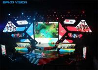 China Indoor Rental LED Display P4.81 6000 Nits Lightweight Die Cast Aluminum Cabinet for sale