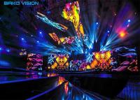 China Indoor Rental LED Display P4.81 6000 Nits Lightweight Die Cast Aluminum Cabinet for sale