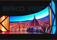 China Flexible Curve Billboard Indoor Advertising LED Display High Definition P4mm for sale