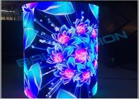 China P3mm Full Color Flexible LED Display 240x120mm High Refresh Rate Curved Advertising Screen for sale