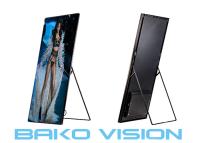 China Indoor Floor Digital Poster Media LED Display 2.5mm 2880Hz 35mm Thin for sale