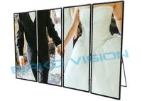 China Indoor Floor Digital Poster Media LED Display 2.5mm 2880Hz 35mm Thin for sale