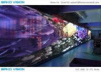 China P10 Outdoor Transparent LED Display 5500cd/m2 IP65 for Glass Billboard for sale